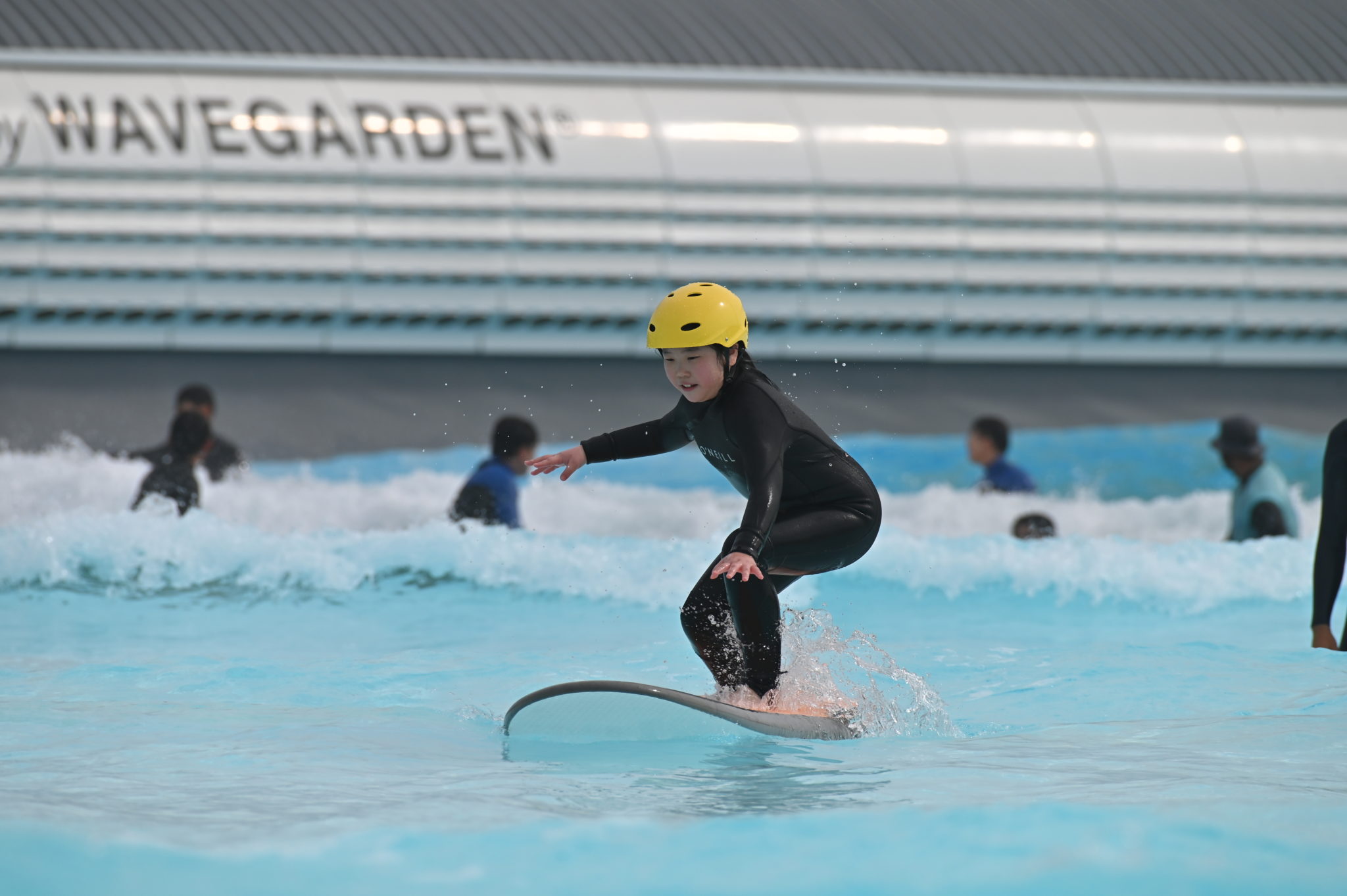 Wavegarden Kids Session at Wave Park, South Korea - Wavegarden