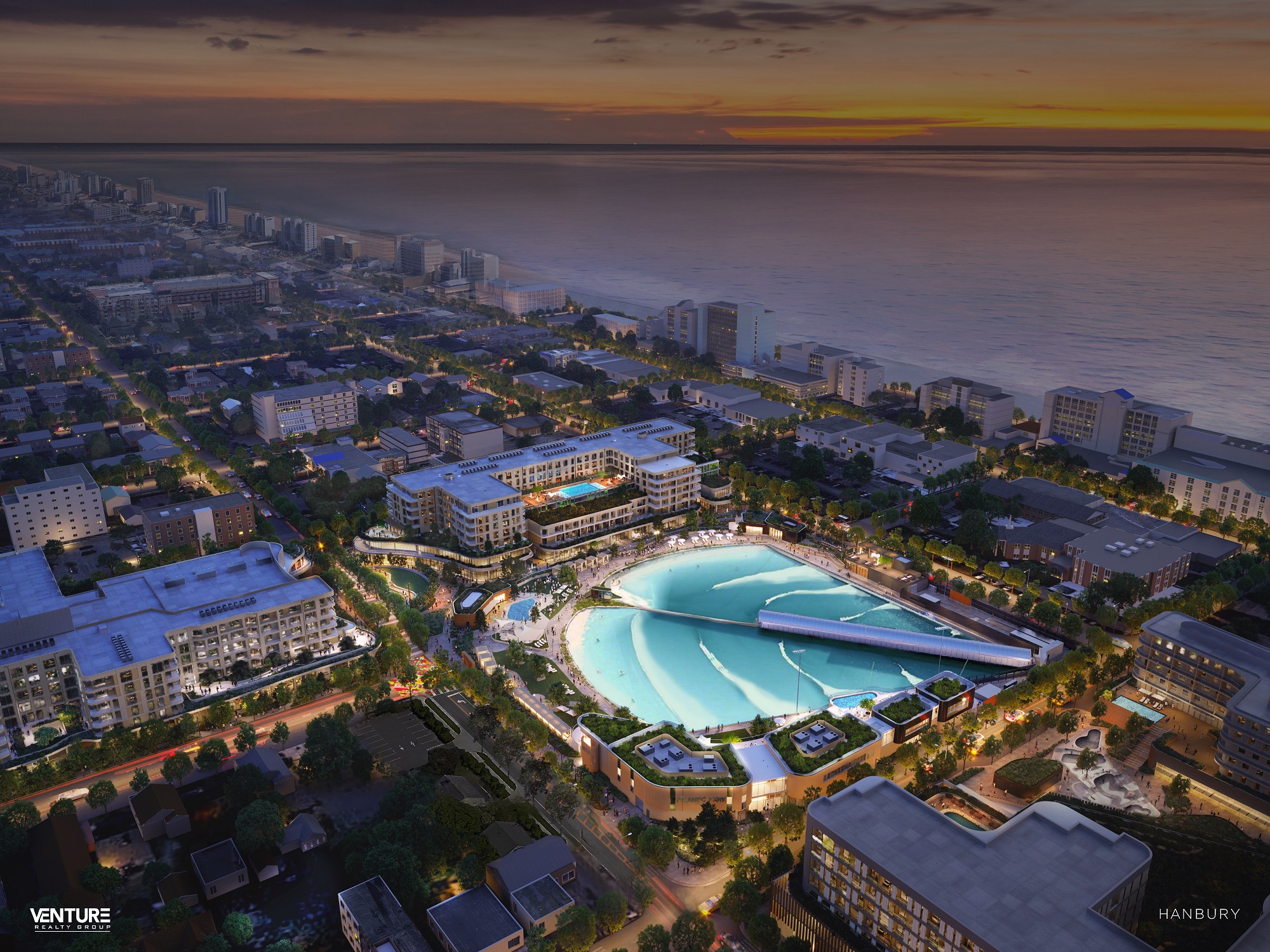 Wavegarden Atlantic Park in Virginia Beach features the first Wavegarden Cove in the United ...